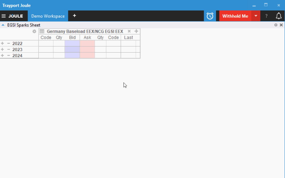 EGSI Financial Gas Futures